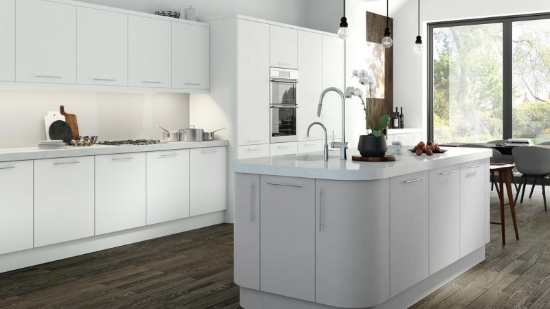Aura Dove Grey Kitchen – Finsahome