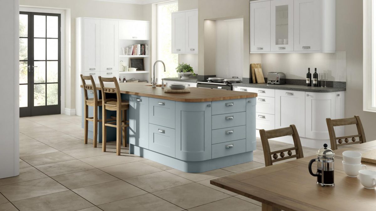 Boston Fjord Blue Kitchen – Finsahome