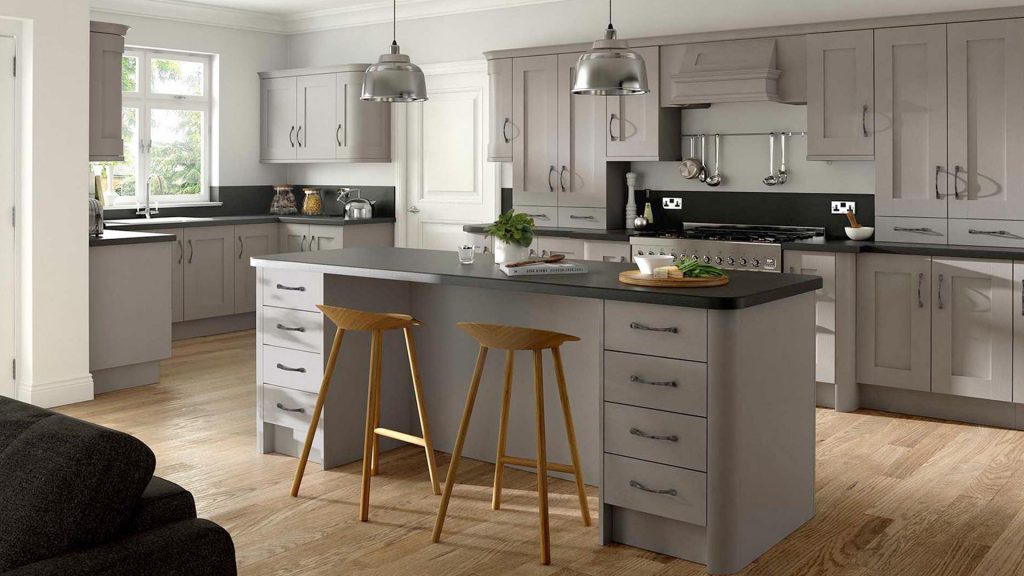 Buckingham Dust Grey Kitchen – Finsahome