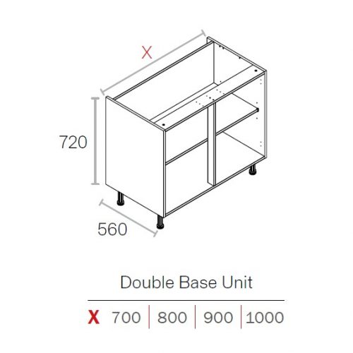 Excel-Cab Double Base Cabinets – Finsahome