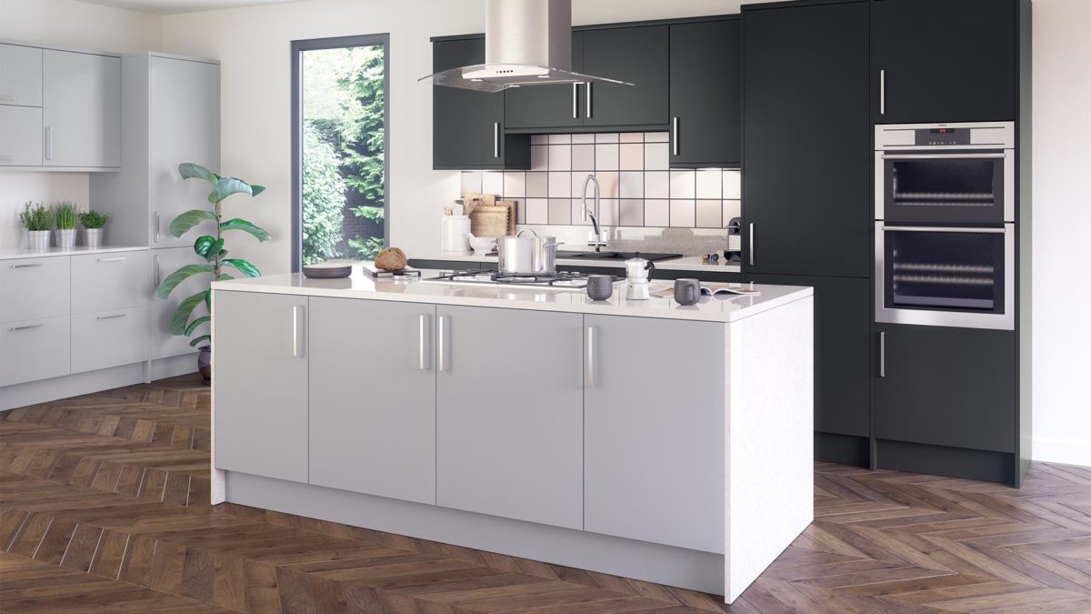 Aura Graphite Kitchen – Finsahome